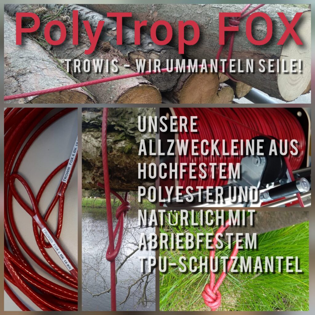 Our PolyTrop FOX rope | TROWIS